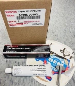 (6) Genuine Toyota Lexus Oil Pan Sealer FIPG Seal Packing 103 00295-00103