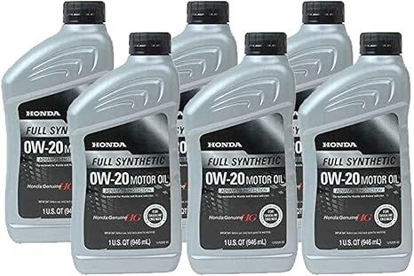 Genuine OEM Full Synthetic 0W-20 Engine Oil 6 Quarts Advanced Protect ...