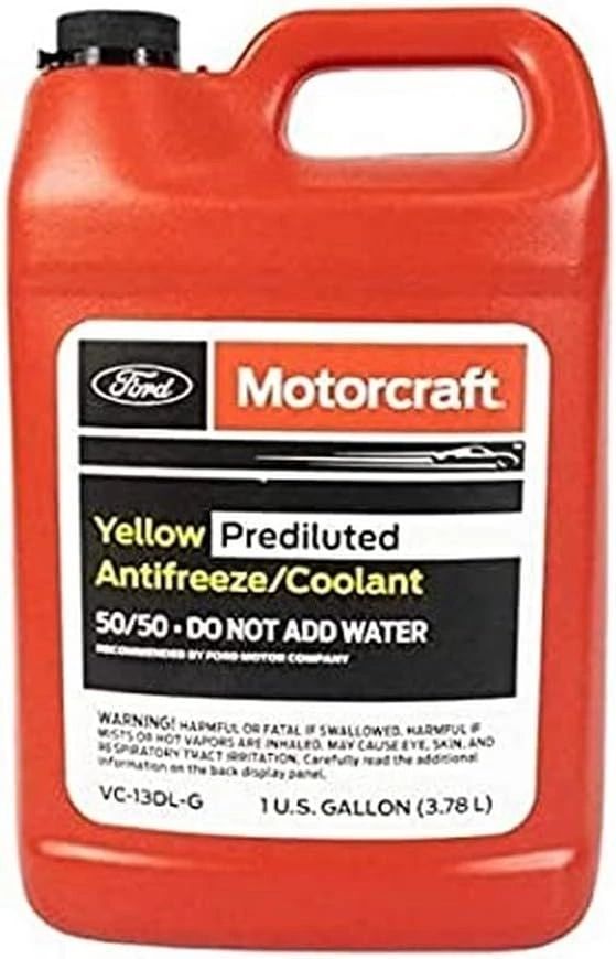 Genuine Ford Fluid VC-13DL-G Yellow Pre-Diluted Antifreeze/Coolant - 1 ...