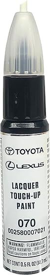 Toyota Genuine Touch up Paint Color Code 070, Blizzard White Pearl ...