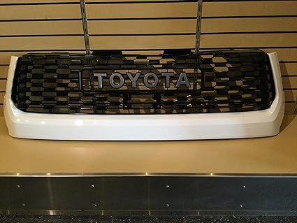Genuine Toyota 2019-2021 Tundra 040 Super White TRD Pro Grill Sub ...