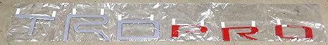Genuine Toyota 2022 & Newer Tundra TRD PRO Reflective Tailgate ...