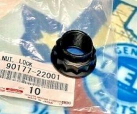 Genuine Toyota Lexus Scion Axle Shaft Lock Nut 90177-22001 OEM