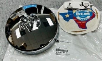 52106876AD NEW packaged OEM MOPAR DODGE Ram 3500 4500 5500 Chrome FRONT ...