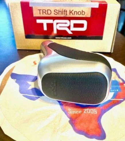 Genuine Toyota 4Runner Tundra Silver TRD PRO Shift Knob PTR57-34141