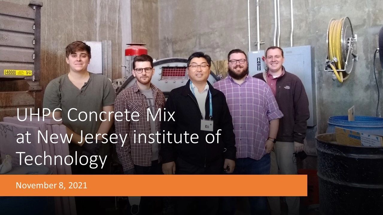 Ultra High Performance Concrete (UHPC) Mix Design