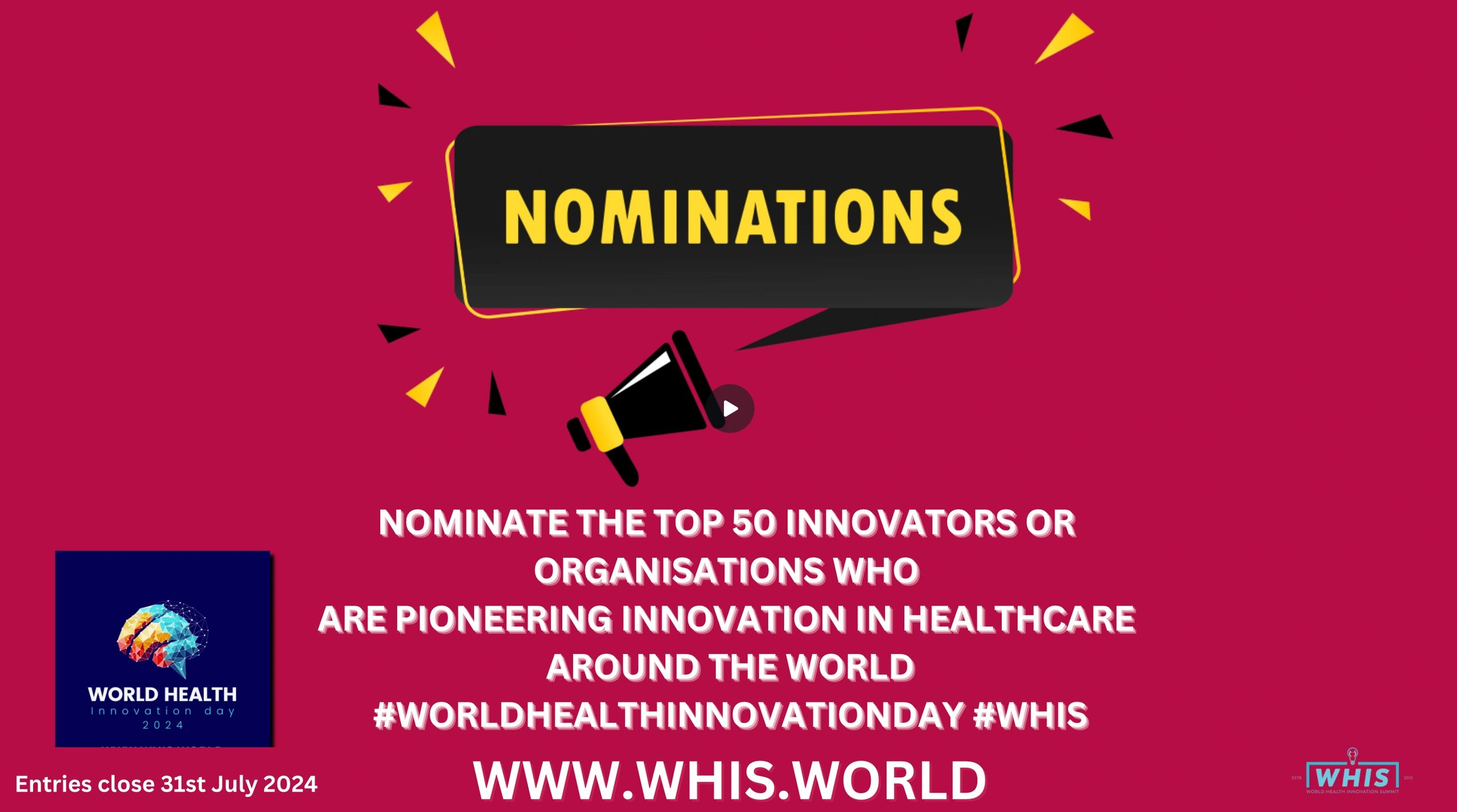 WORLD'S TOP 50 HEALTHCARE INNOVATORS