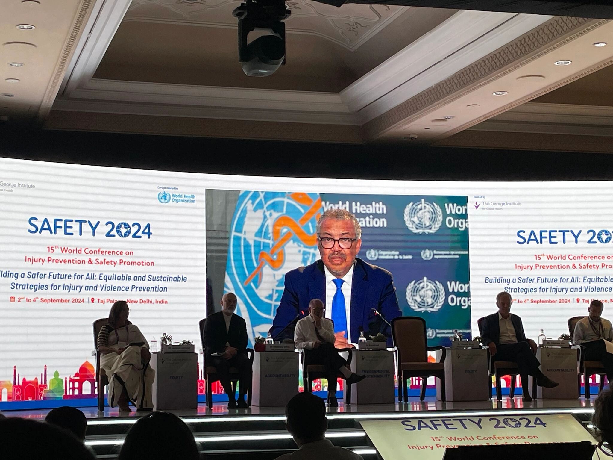 footpath.ai at the World Safety 2024, New Delhi, India