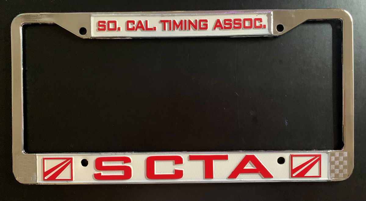 SCTA License Plate Frame (Car)