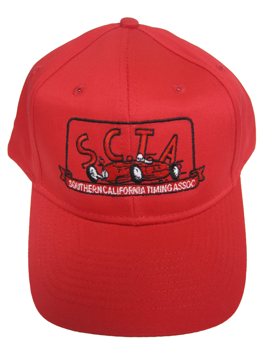 SCTA Hat (Black or Red)