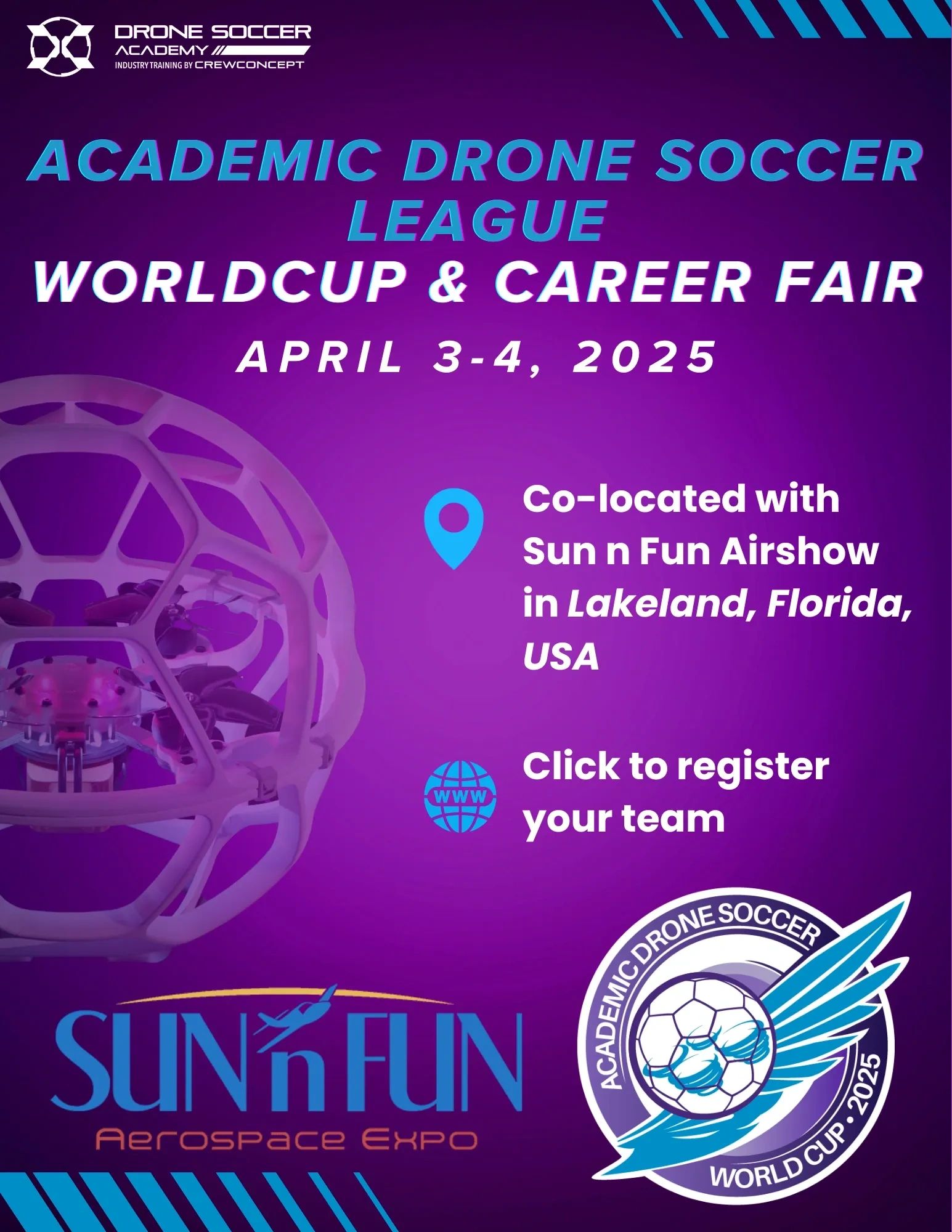Academic Drone Soccer League | Competitive Student Robotics