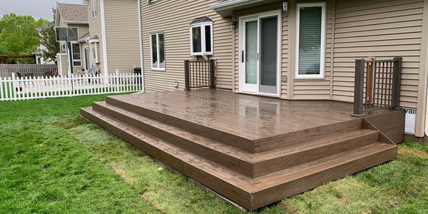 Decks, Custom Deck, Composite Deck - Divine Decks - Lincoln, Nebraska