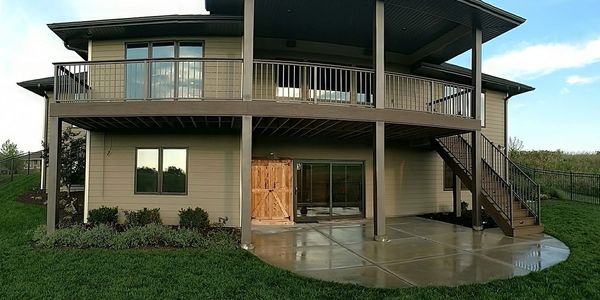 Decks, Custom Deck, Composite Deck - Divine Decks - Lincoln, Nebraska