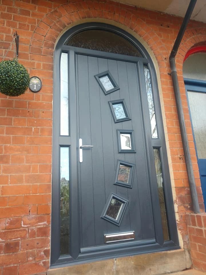 Stylish Arched Composite Doors