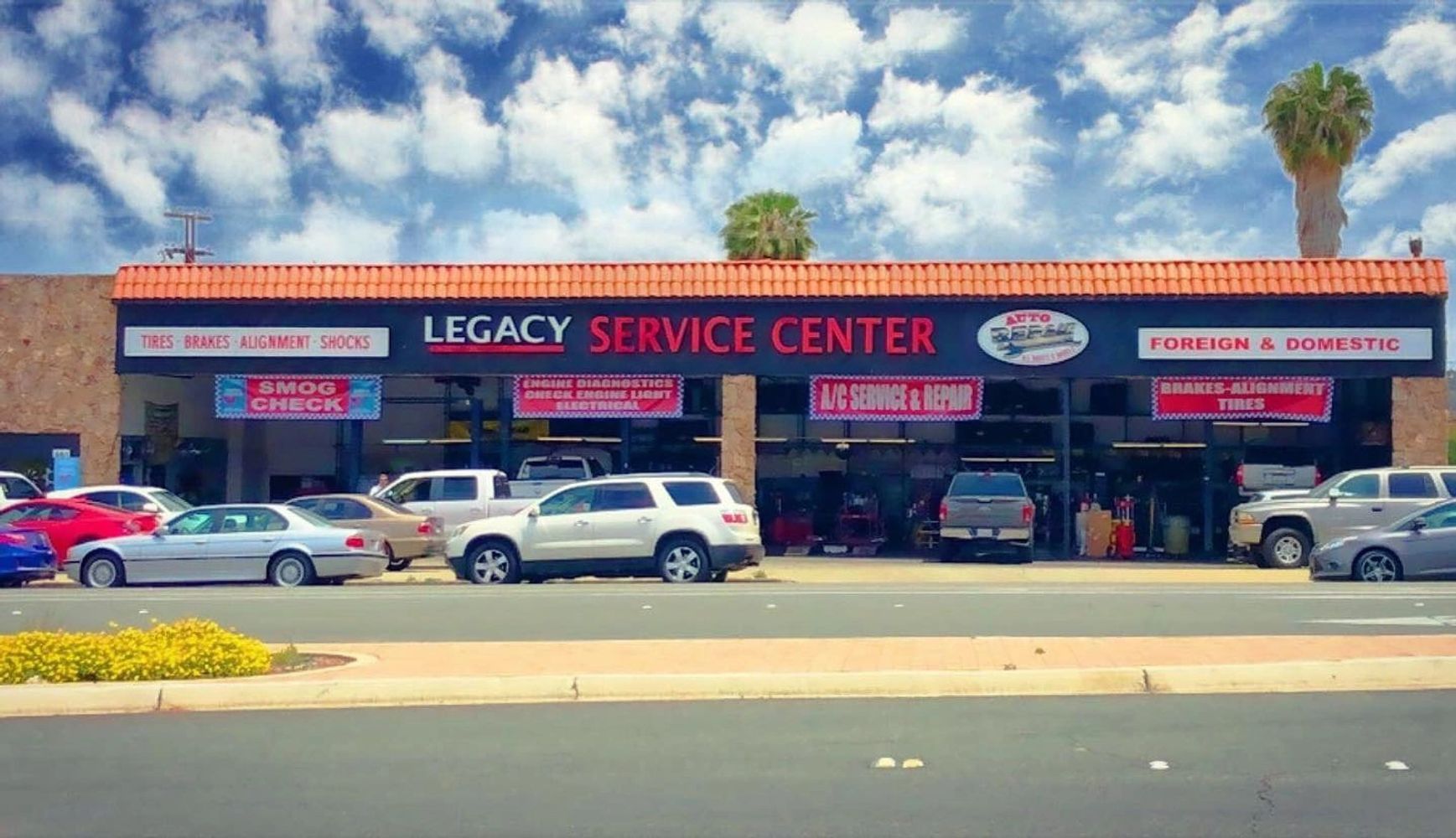 LEGACY AUTO CARE - Auto Repair, , Oil Change, Tires, Smog Check Station