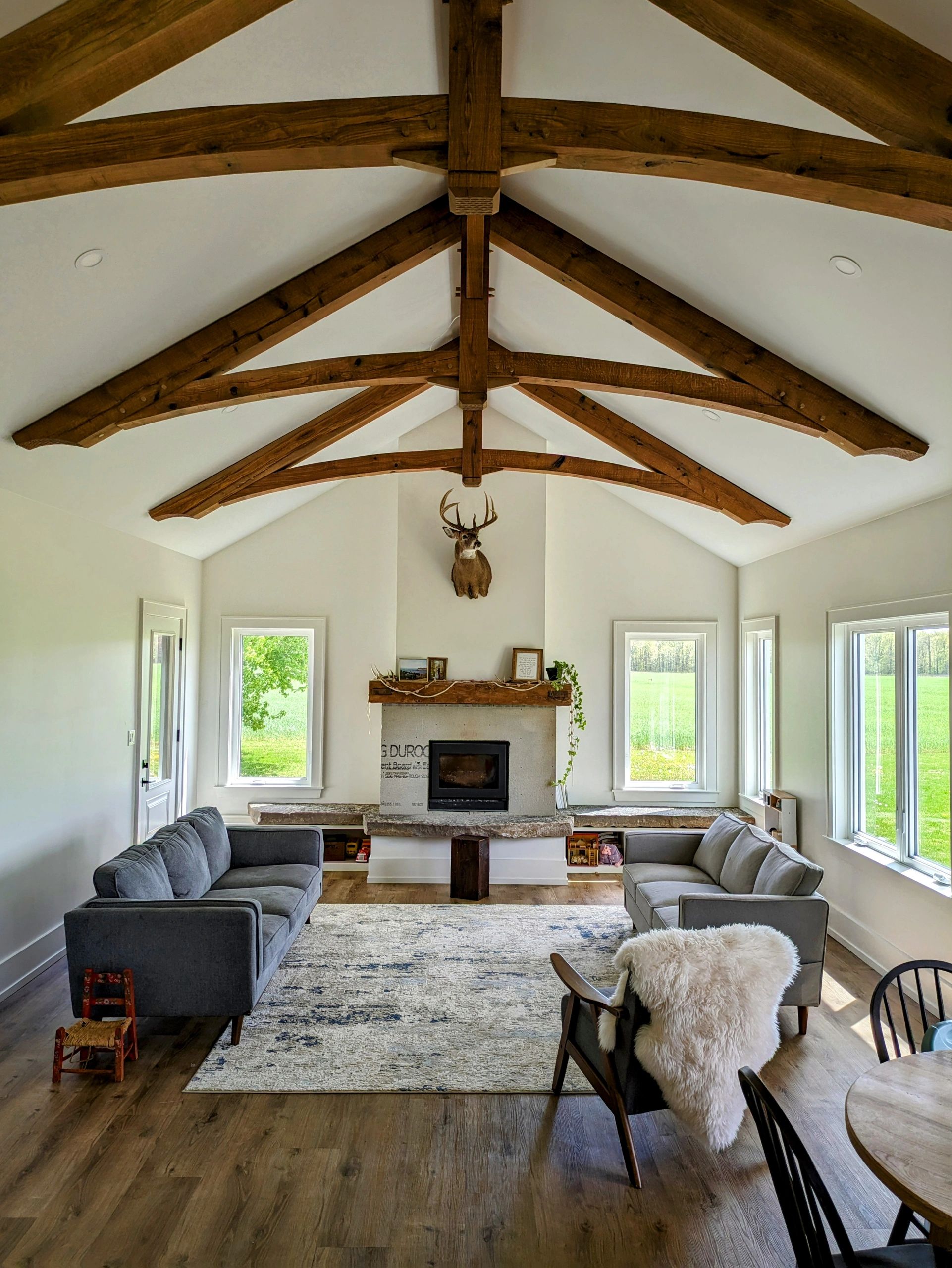 Oak Timber Frame Trusses