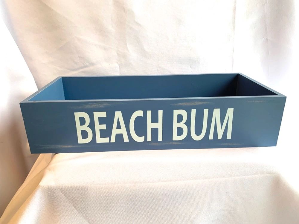 Wooden Beach Bum Box