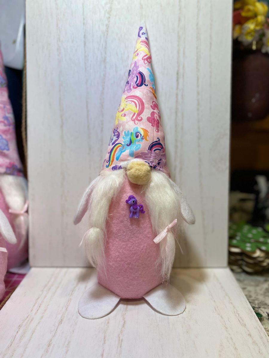 Hello Kitty, My Little Pony or Unicorn Plush Gnome (Designs: My Little ...