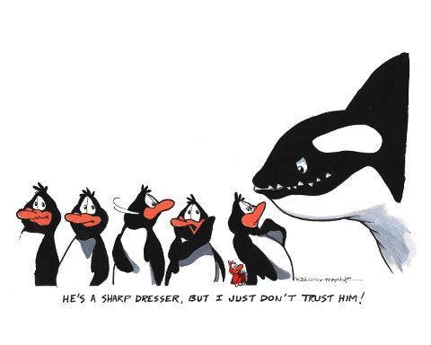 He's a Sharp Dresser, But I Just Don't Trust Him!