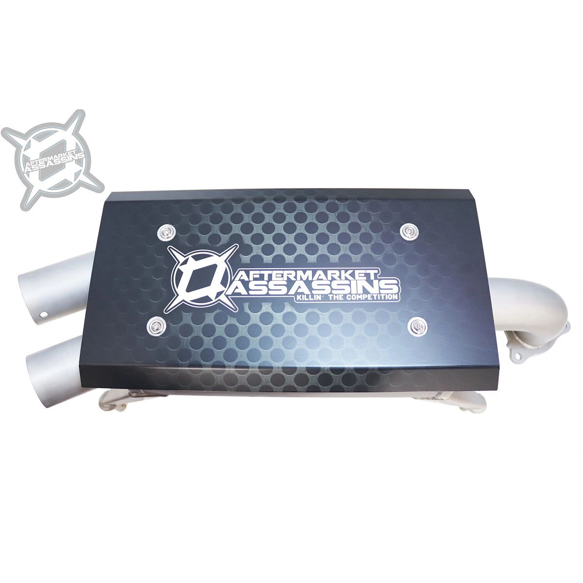 AA Stainless Slip-On Exhaust for 2020-Up RZR Pro XP/Turbo R/Pro S