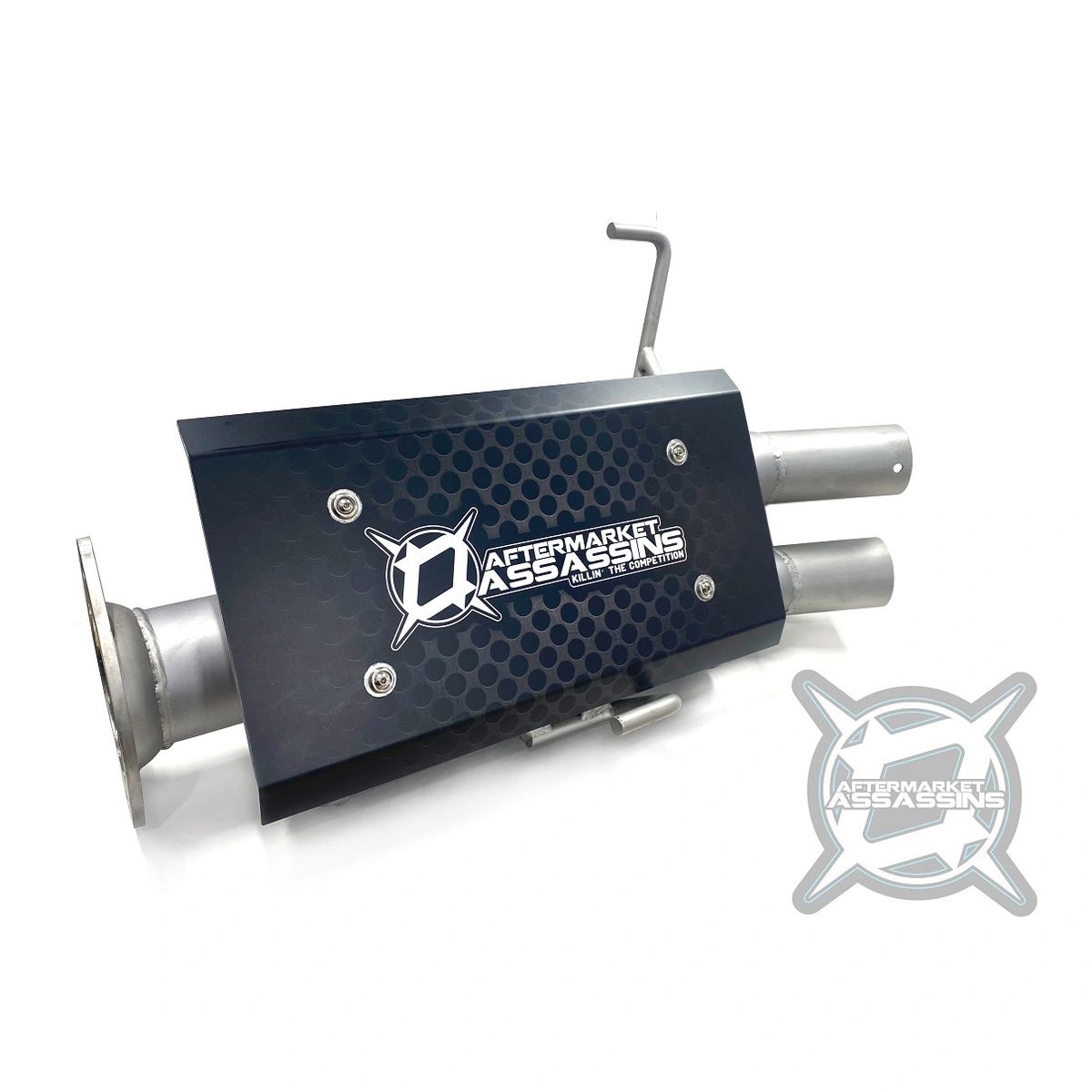 AA Stainless Slip-On Side Exit Exhaust for 2022-25 Pro R 4 Cylinder **1 ...