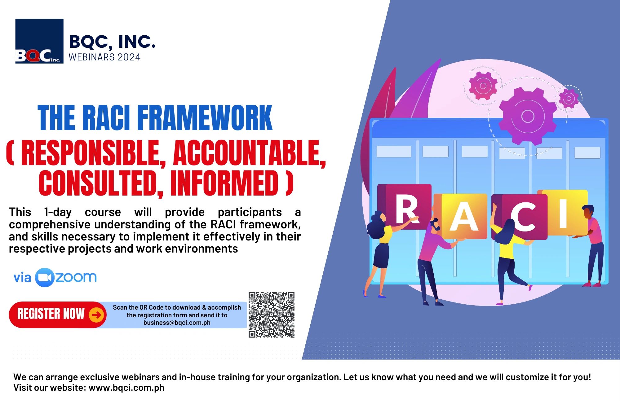 THE RACI FRAMEWORK RESPONSIBLE, ACCOUNTABLE, CONSULTED, INFORMED