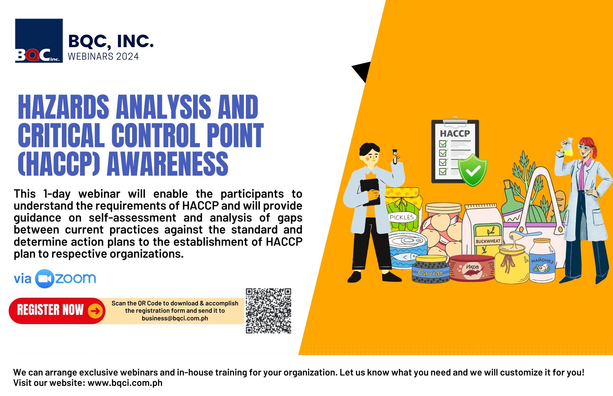 HAZARDS ANALYSIS AND CRITICAL CONTROL POINT (HACCP) AWARENESS
