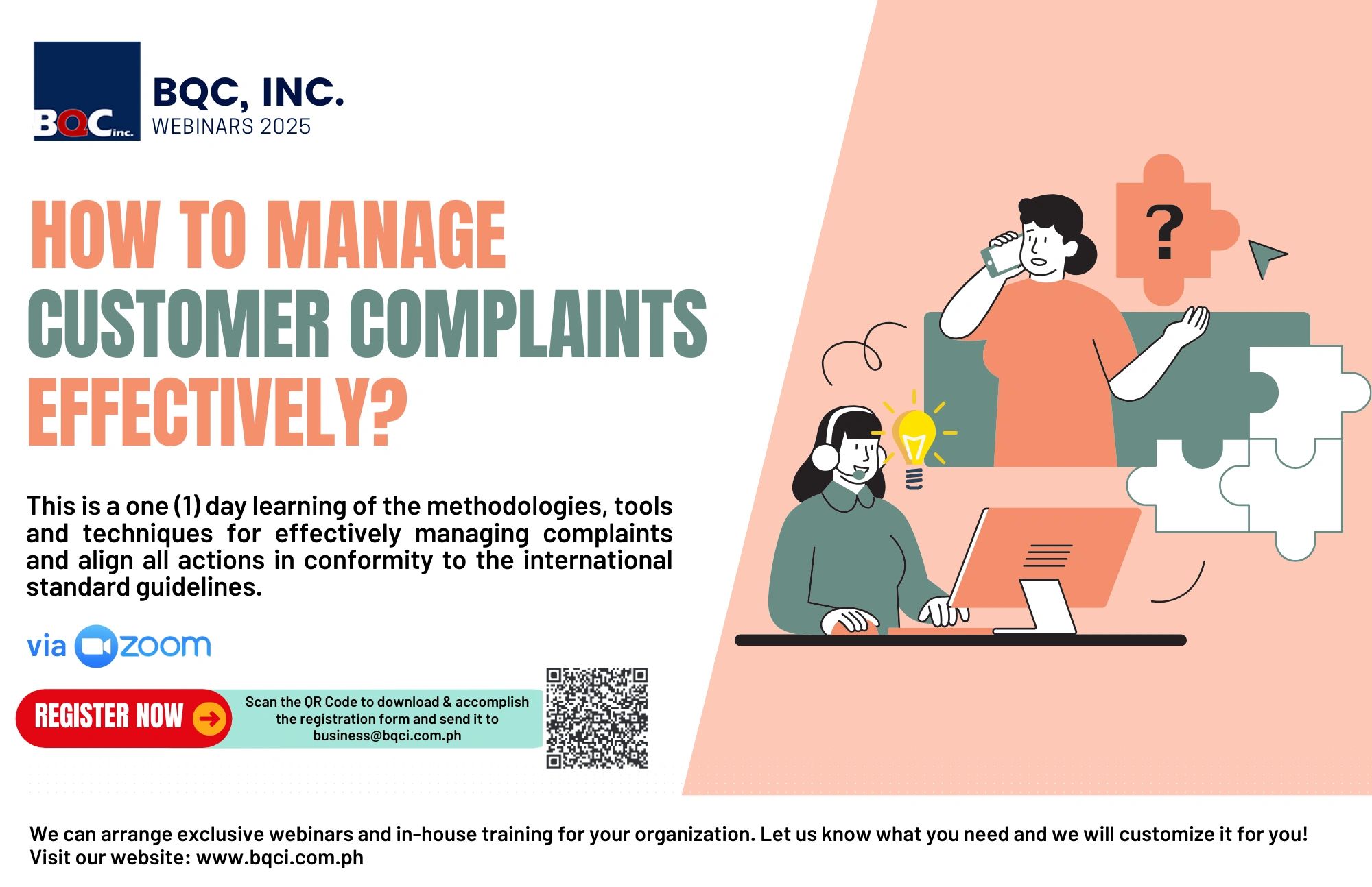 HOW TO MANAGE CUSTOMER COMPLAINTS EFFECTIVELY