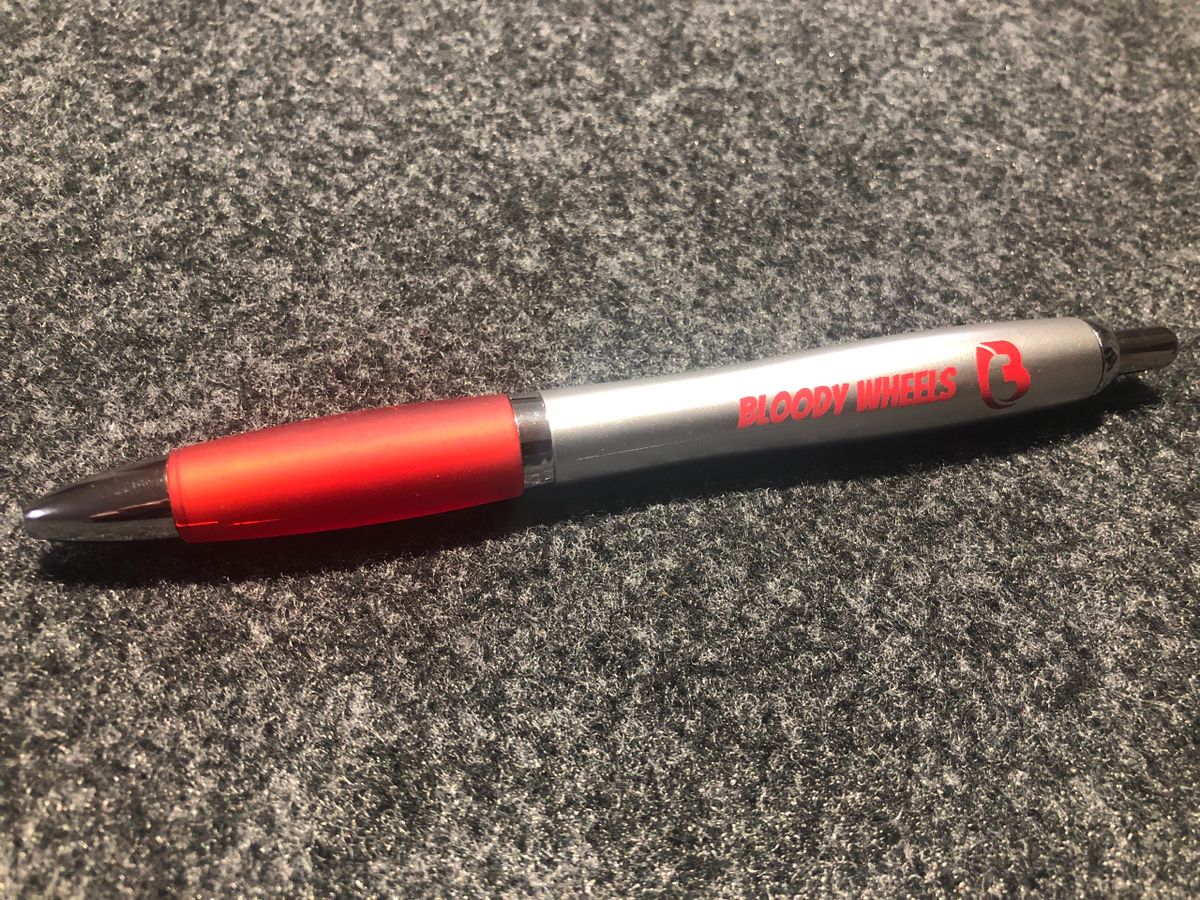 Bloody Wheels Ink Pen