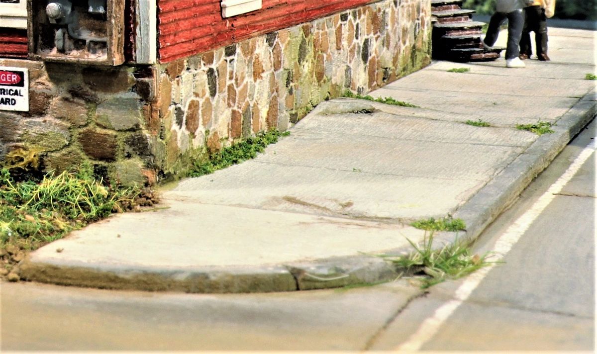 Sidewalks - HO Scale