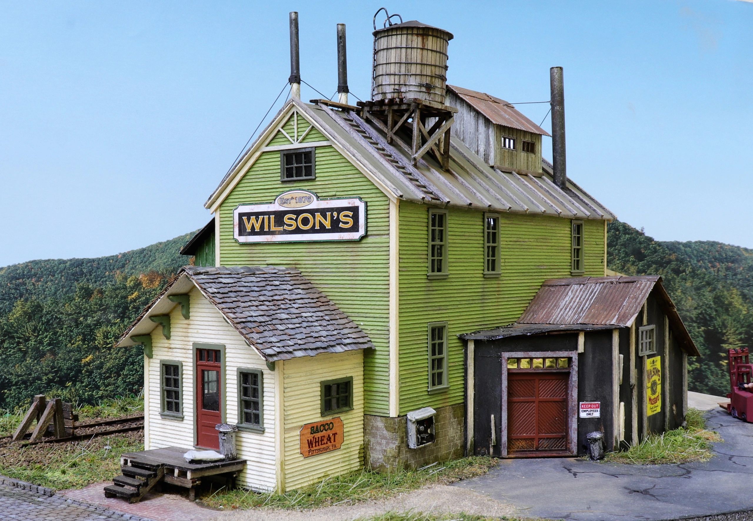 Mine Mount Models - Craftsman Structure Model Kits, Model Railroad