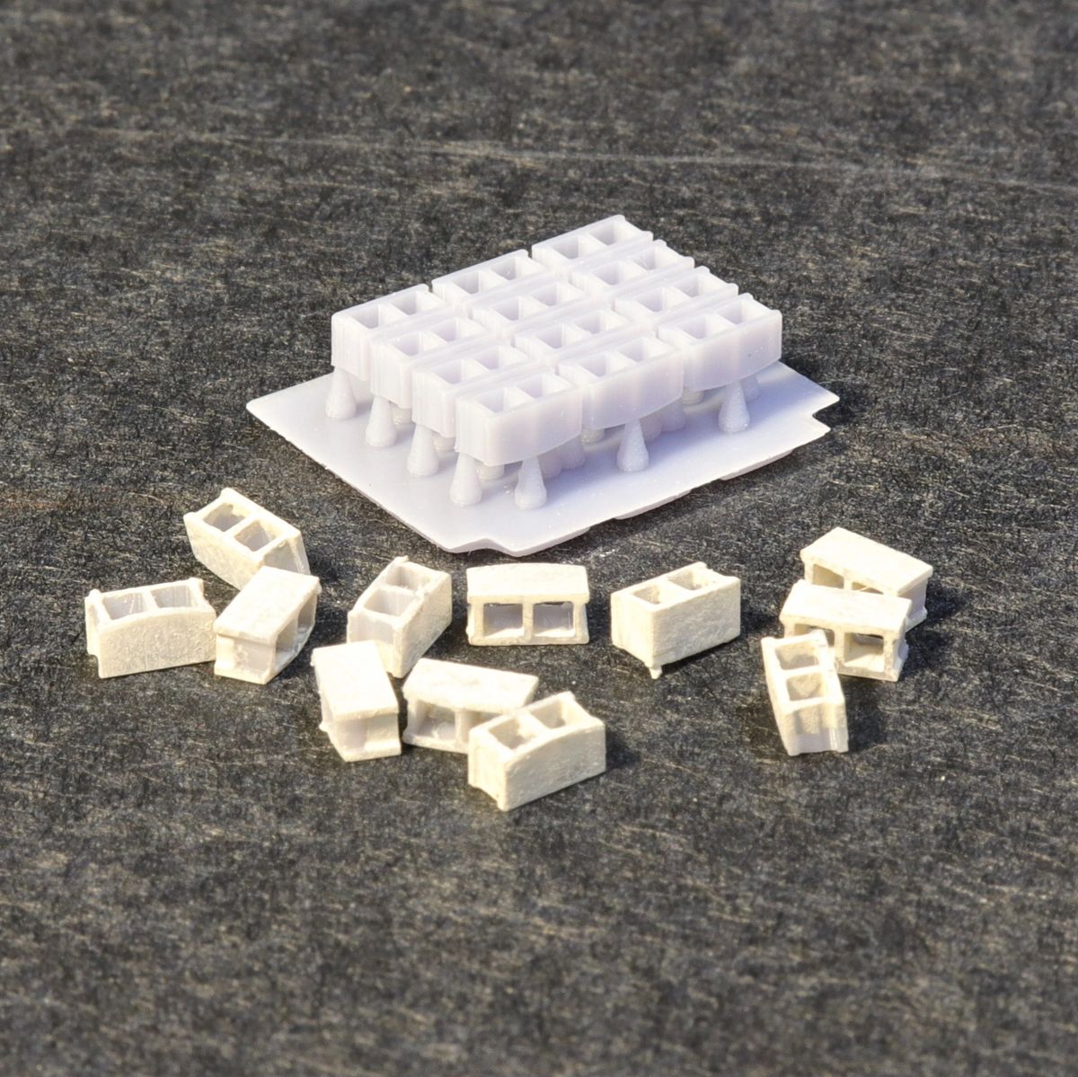 Cinder Block Set #3 2pc (24 individual blocks)