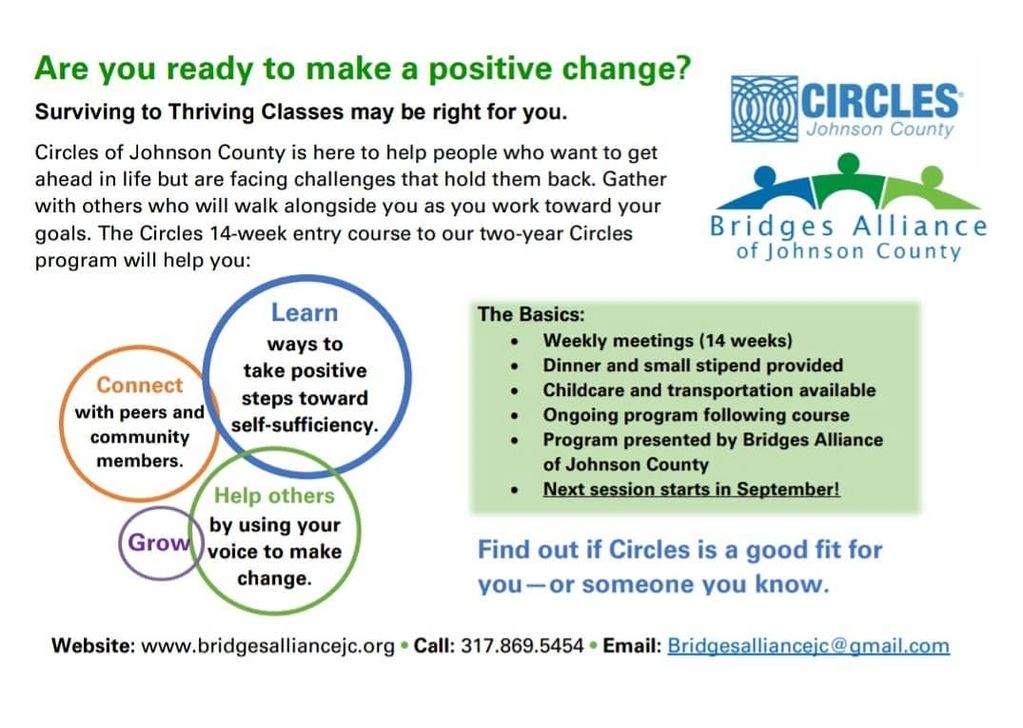 Surviving to Thriving | Bridges Alliance of Johnson County