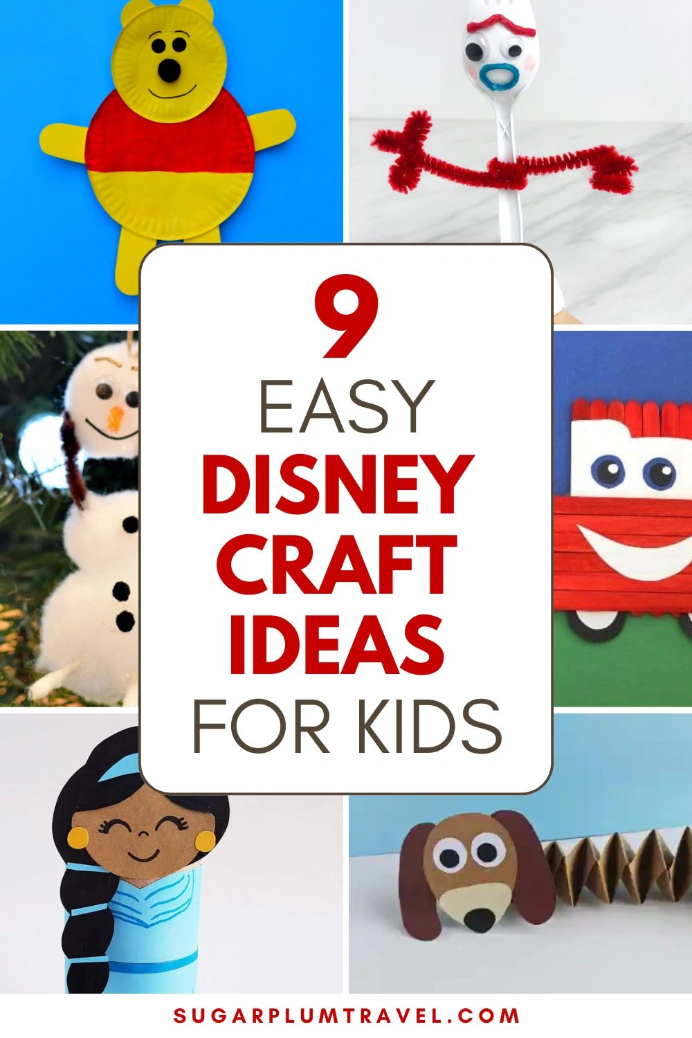 9 Easy Disney Craft Ideas for Your Kids