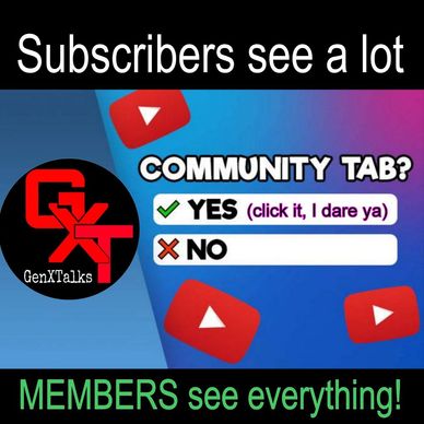 GEN X TALKS! - Gen X, Gen X Talks, Gen X, Generation X