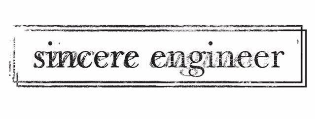 Merchandise - Sincere Engineer