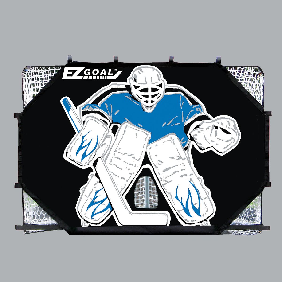 Shooter Tutor with Middle Net and 4-Corner Targets - Hockey (Item # 69992)