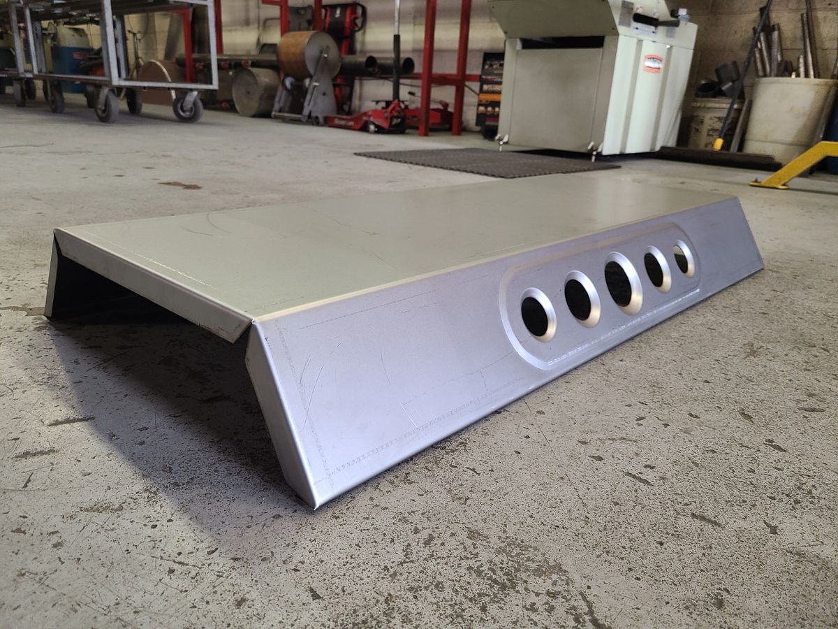 Notch Cover - Dimpled with Bead Roll