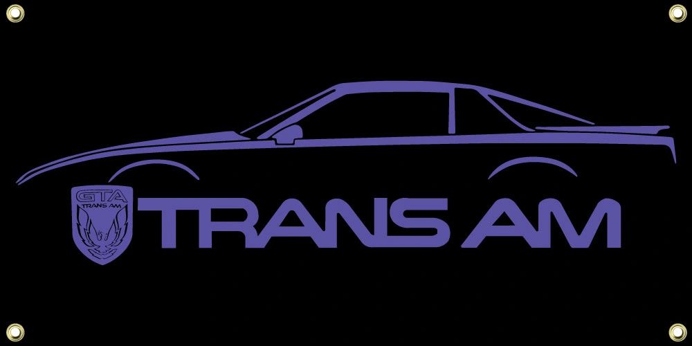 Banner Automotive Trans am GTA Transam Trans-am silhouette