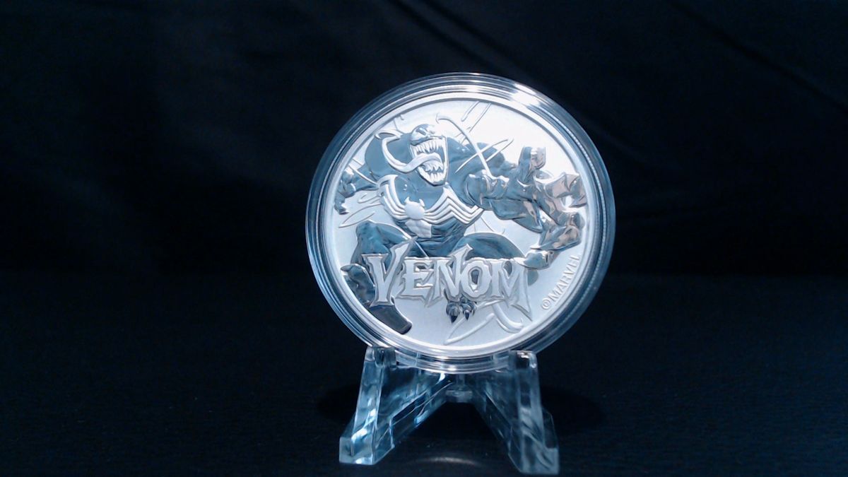 2020 1 oz Tuvalu Venom Marvel Series Silver Coin (BU)