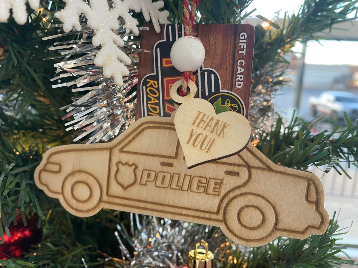 Police Car Gift Card Holder