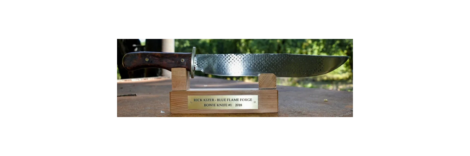 Unique Metal Art and Handcrafted Blades | Blue Flame Forge