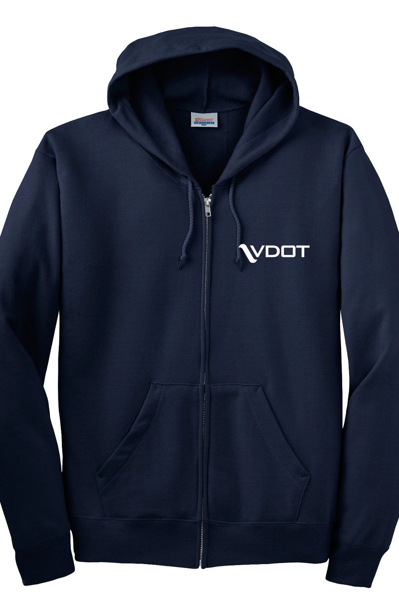 VDOT Logo Full Zip Hoodie