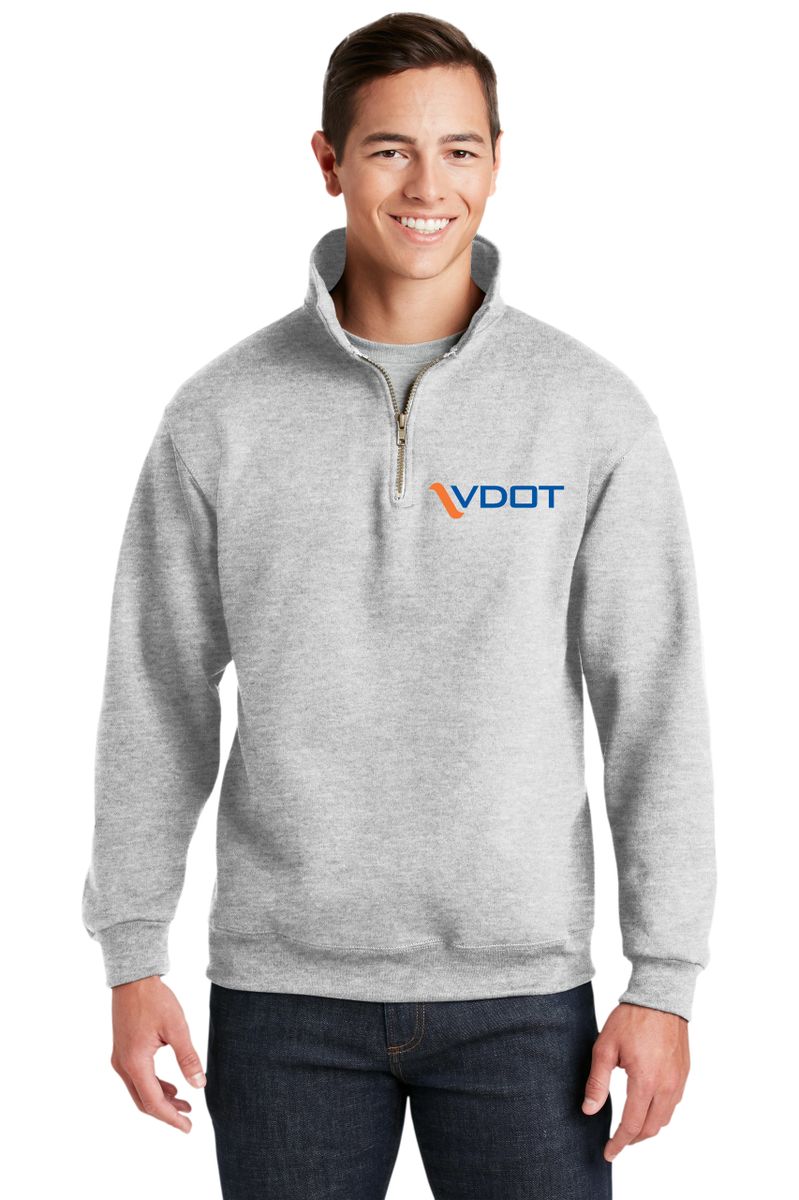 VDOT Logo Quarter Zip sweatshirt