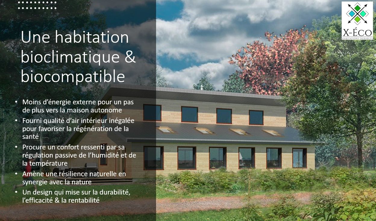 Habitation bioclimatique