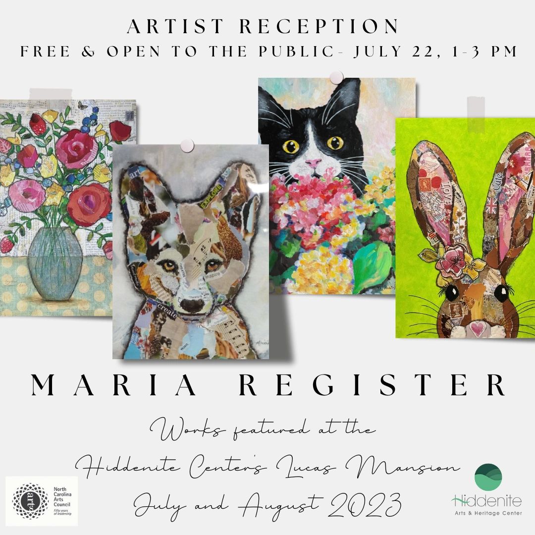 Works by Maria Register on Display at the Lucas Mansion