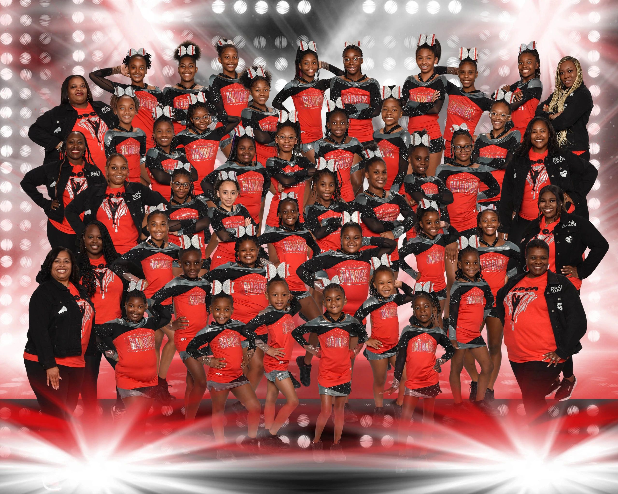 Cheerleading - Dazzling Diamonds Cheer Association