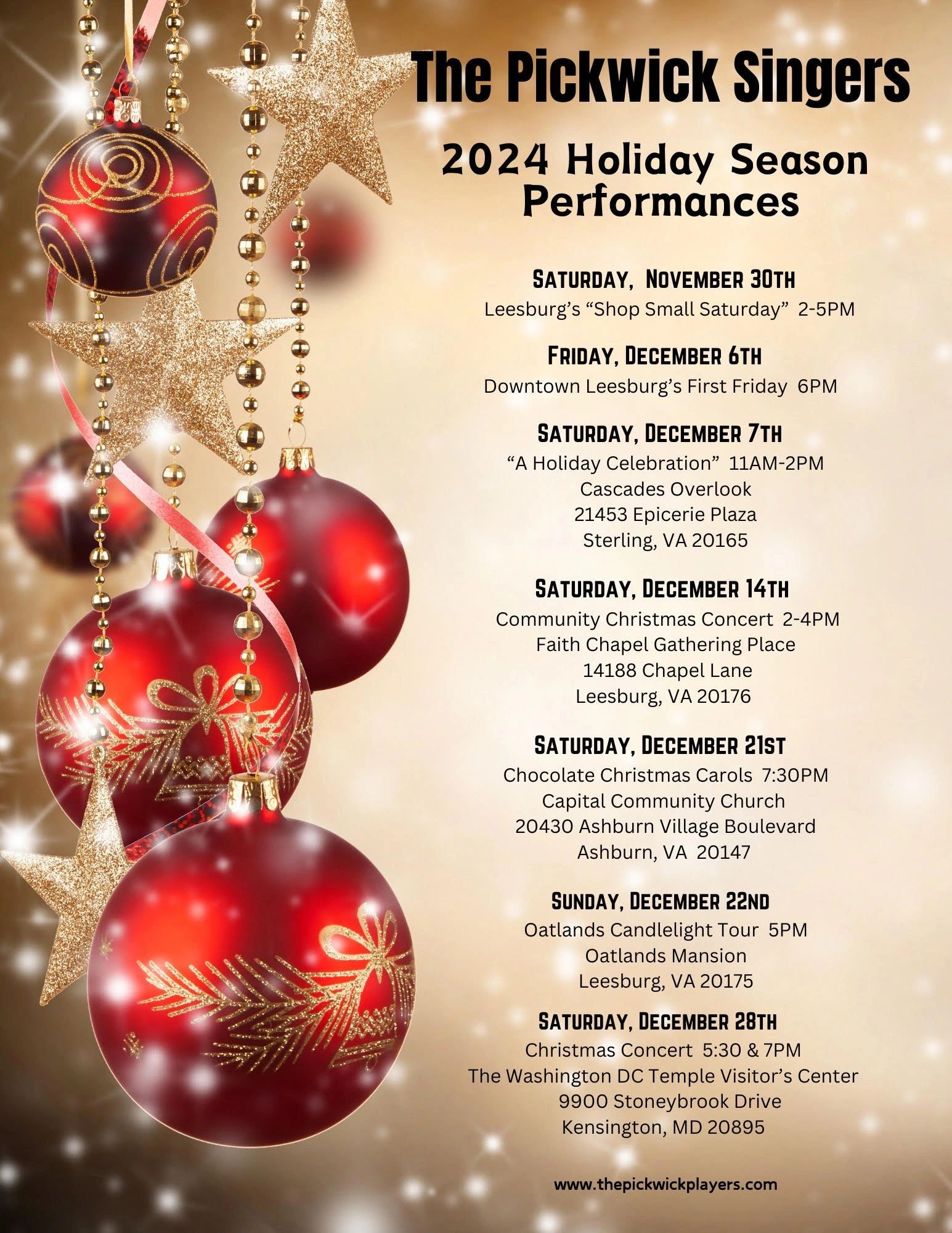 The Pickwick Players - Loudoun - Ashburn, Virginia