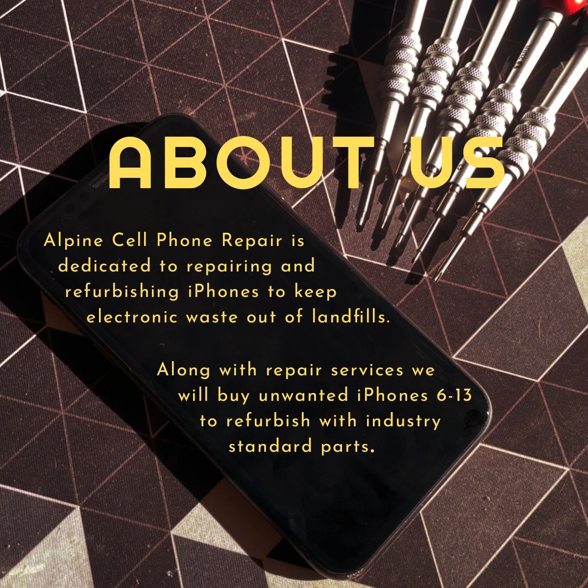 Alpine Cell phone repair