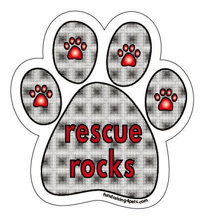 Rescue Rocks magnet (dot grid)